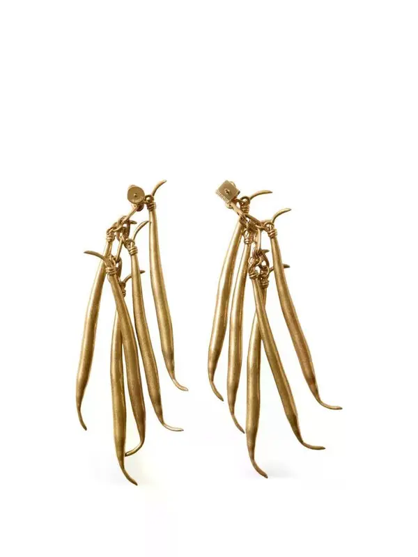 Jacquemus Haricots Earrings - Gold