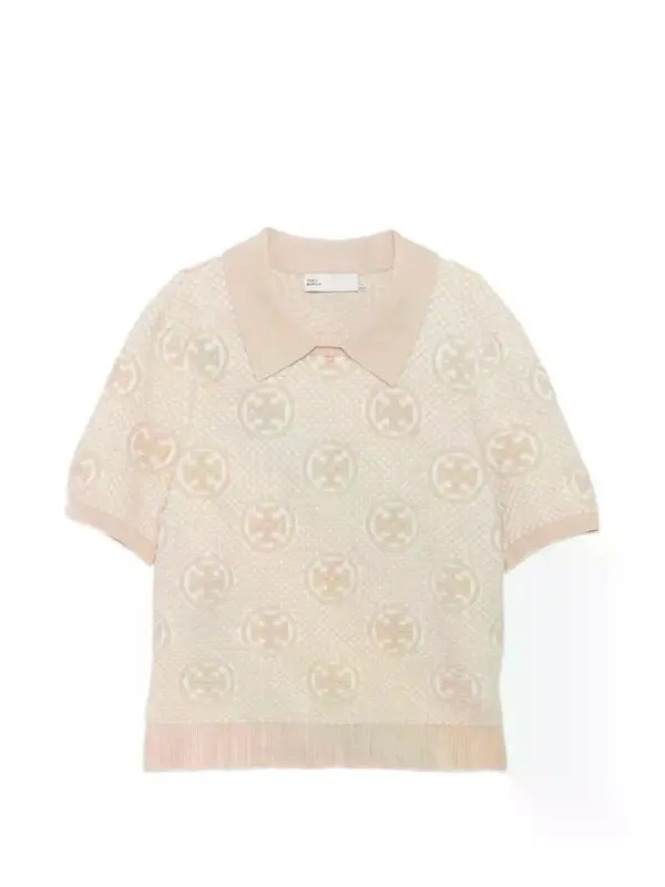 Tory Burch Monogram Jacquard Top