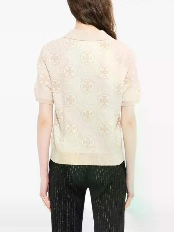 Tory Burch Monogram Jacquard Top