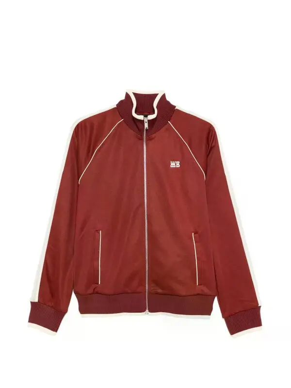 WALES BONNER Motion Zip-up Sweatshirt