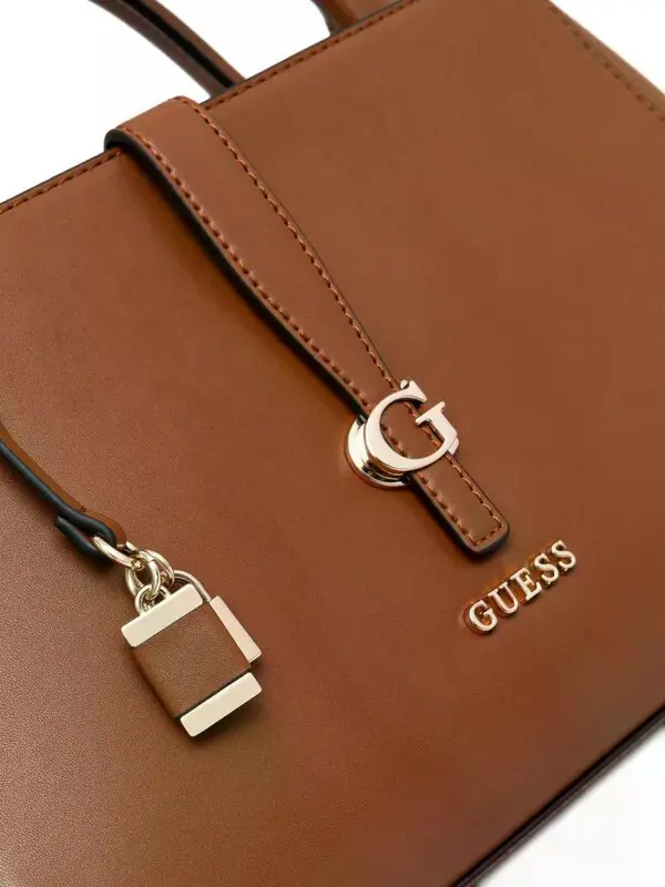 Guess Small Woven Tote Bag