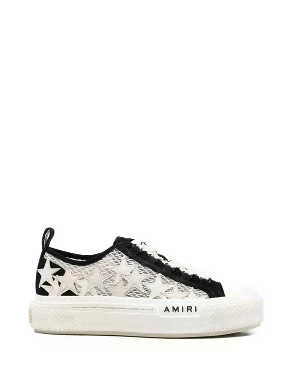Amiri Mesh Stars Sneakers