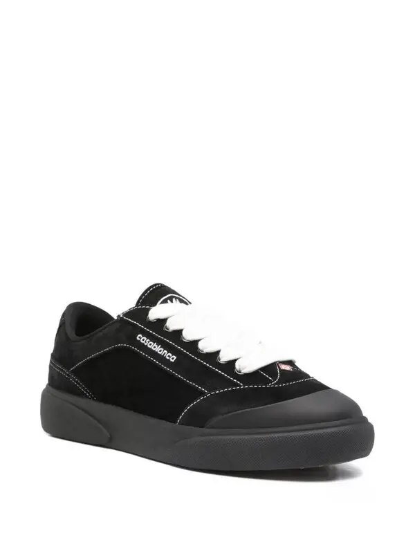 Casablanca Del Mar Contrast Stitch Sneakers