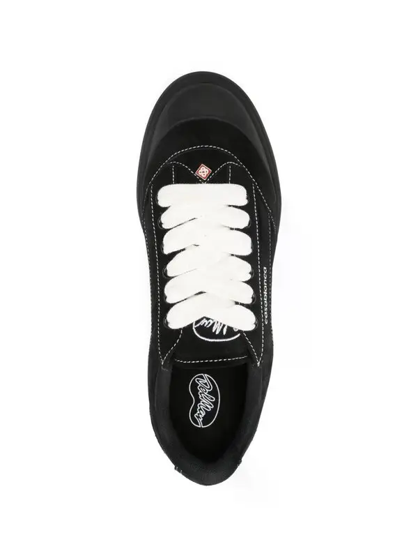 Casablanca Del Mar Contrast Stitch Sneakers