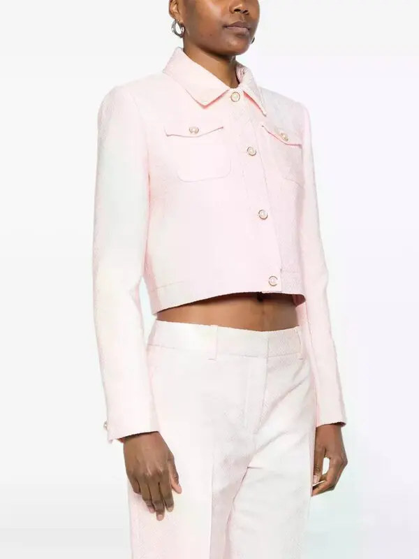 Casablanca Button-up Cropped Jacket