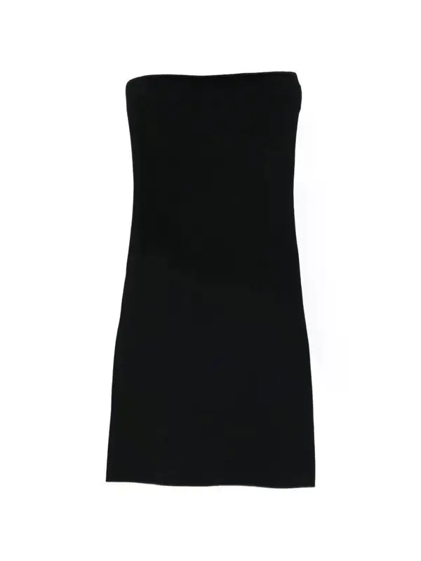 ENTIRE STUDIOS Bandeau Mini Dress - Black