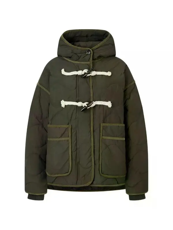 STUDIO TOMBOY Toggle-detail Puffer Jacket - Green