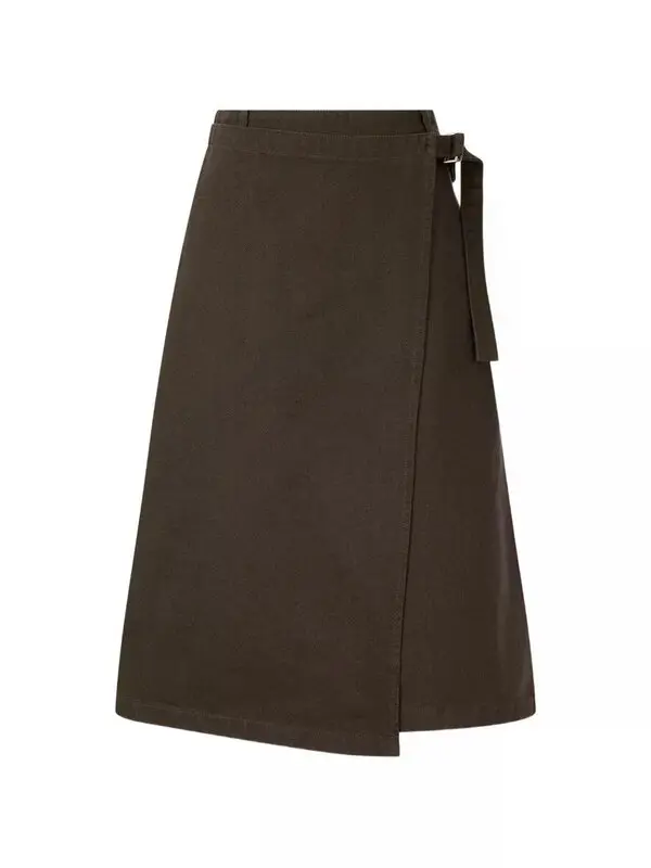 STUDIO TOMBOY Wrap Skirt - Brown