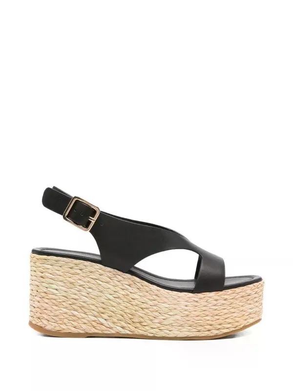 PALOMA BARCELO Hudson Platform Leather Sandals