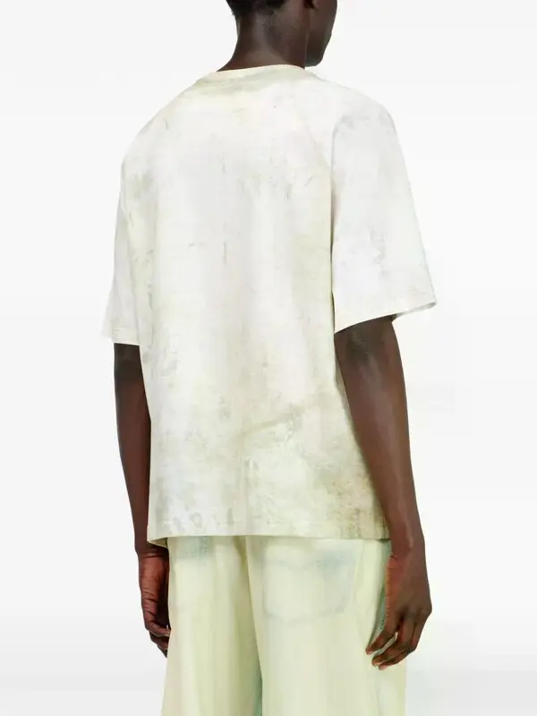 DIESEL® Clint Animal-print T-shirt - Neutrals