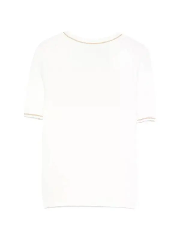 Lacoste Cable-knit T-shirt