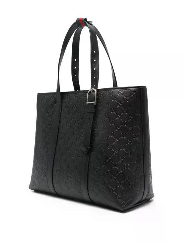 Gucci Gg Embossed Tote Bag