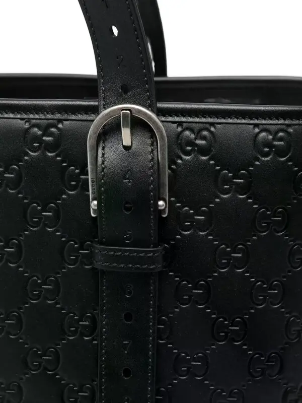 Gucci Gg Embossed Tote Bag