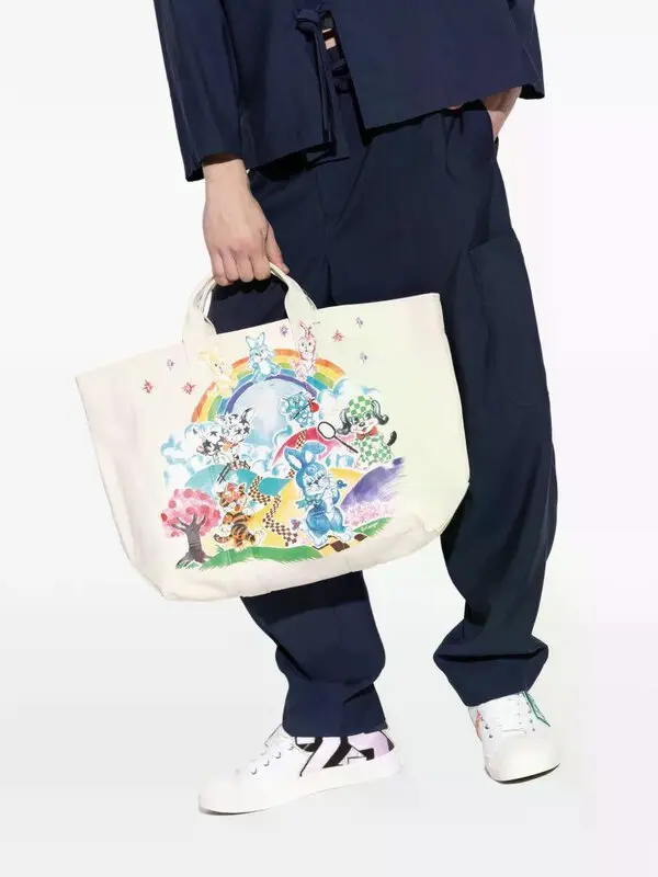 Kenzo Cartoon Print Tote
