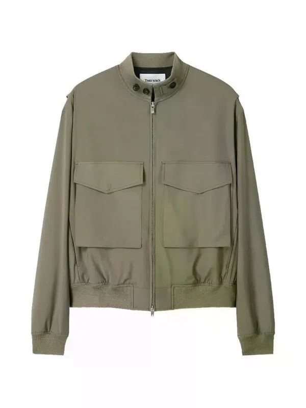 TONYWACK Patch-pocket Zip-up Jacket