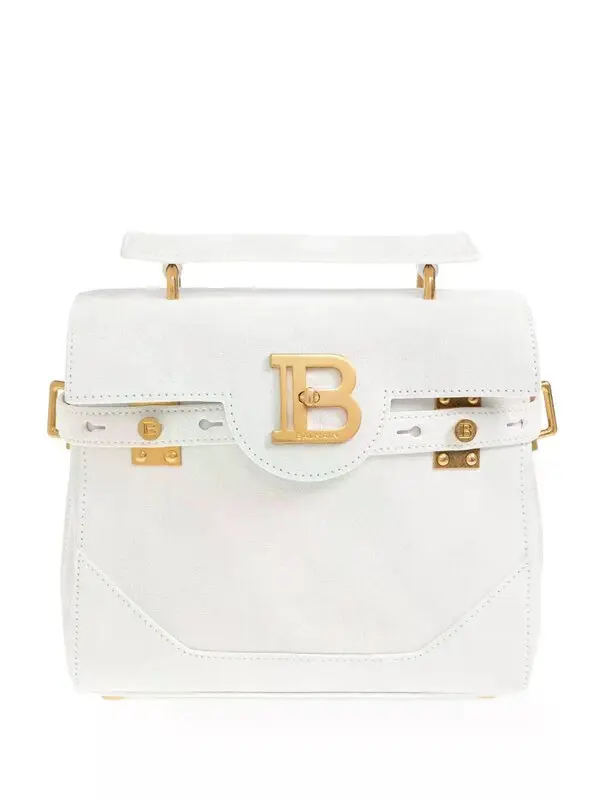 Balmain 23 B-buzz Tote Bag - White