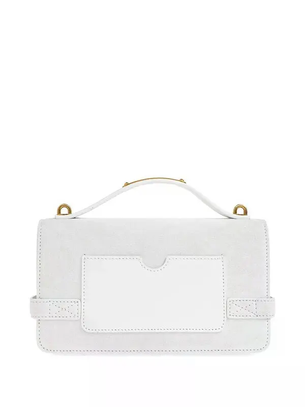 Balmain 24 B-buzz Tote Bag - White