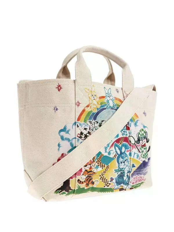 Kenzo Tote Bag With Graphic Print