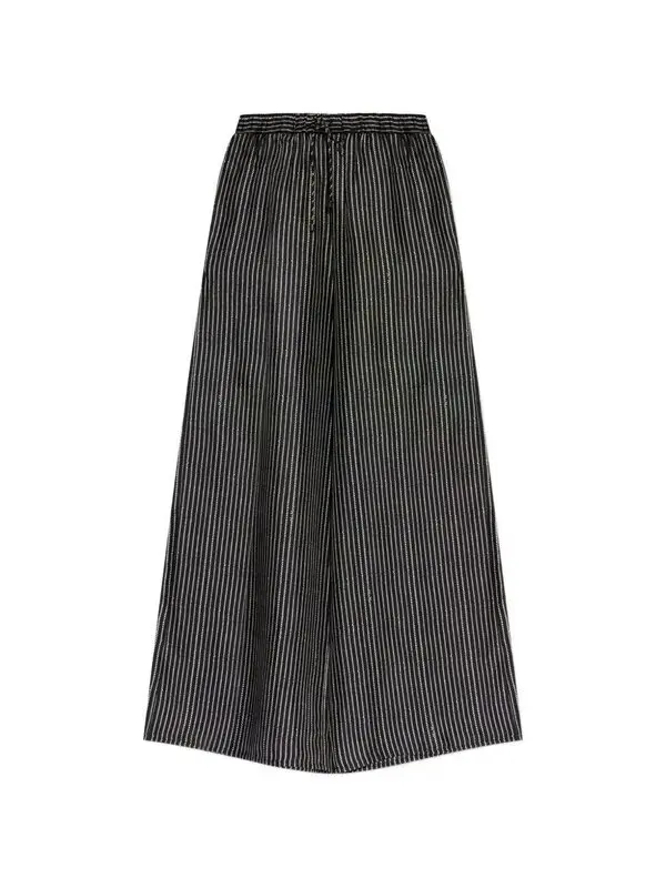Max Mara Striped Drawstring Trousers