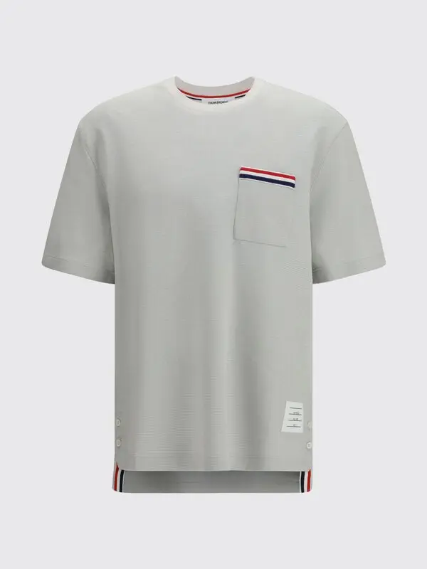Thom Browne Cotton Blend T-shirt - Grey
