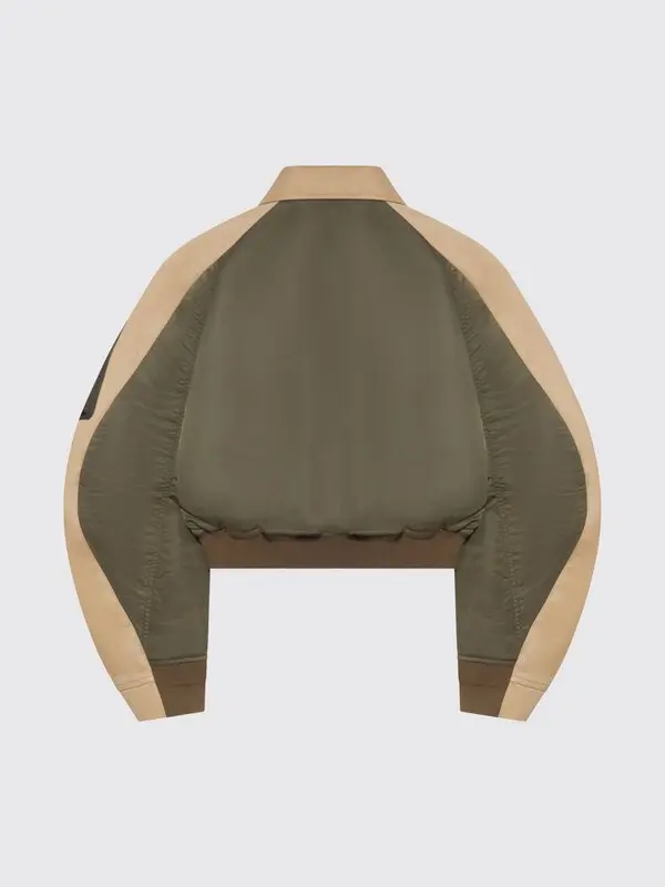 Sacai Nylon Bomber Jacket - Kaki
