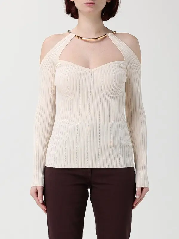 Elisabetta Franchi Sweater - Beige