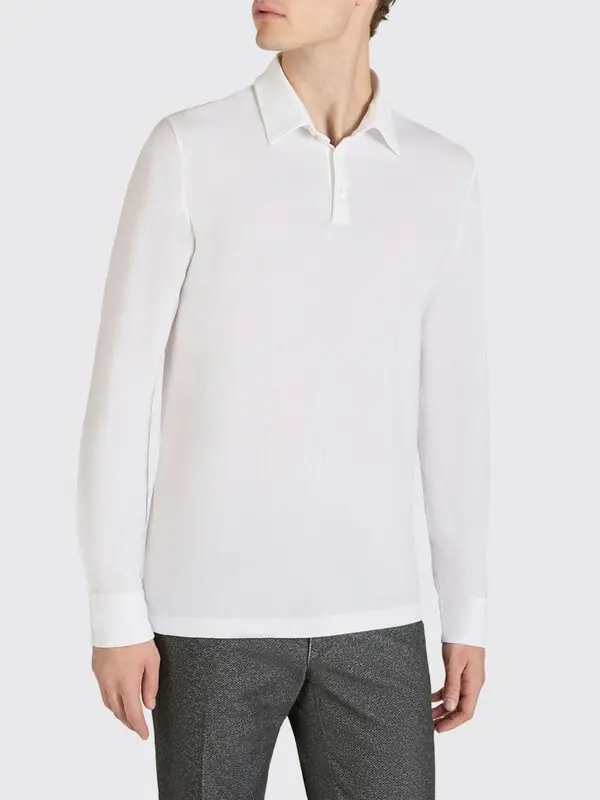 ZANONE Polo Shirt - White