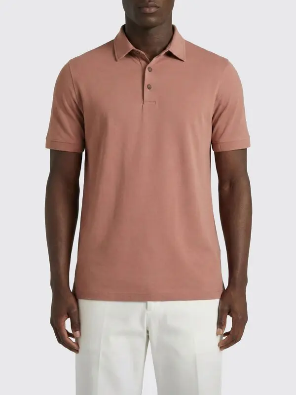 ZANONE Polo Shirt - Pink