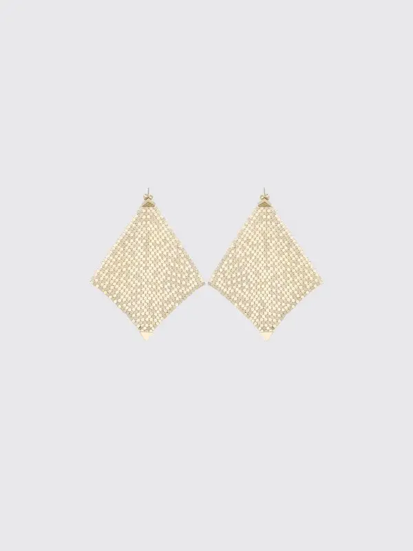 Rabanne Flow Brass Earrings - Gold