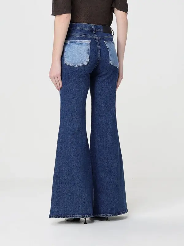 7 For All Mankind Cotton Flared Jeans