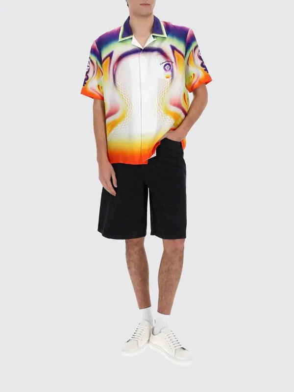 Casablanca Printed Silk Casual Shirt - Fa01