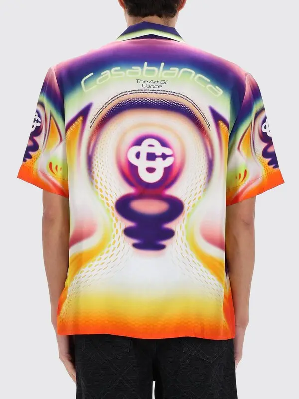 Casablanca Printed Silk Casual Shirt - Fa01