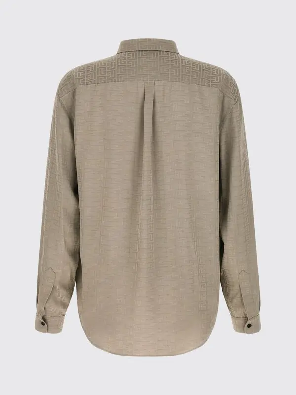Balmain Viscose Shirt - Grey