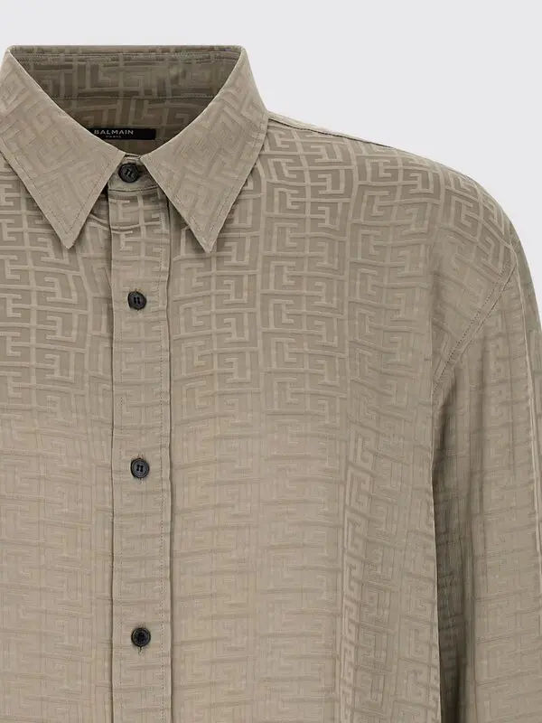 Balmain Viscose Shirt - Grey