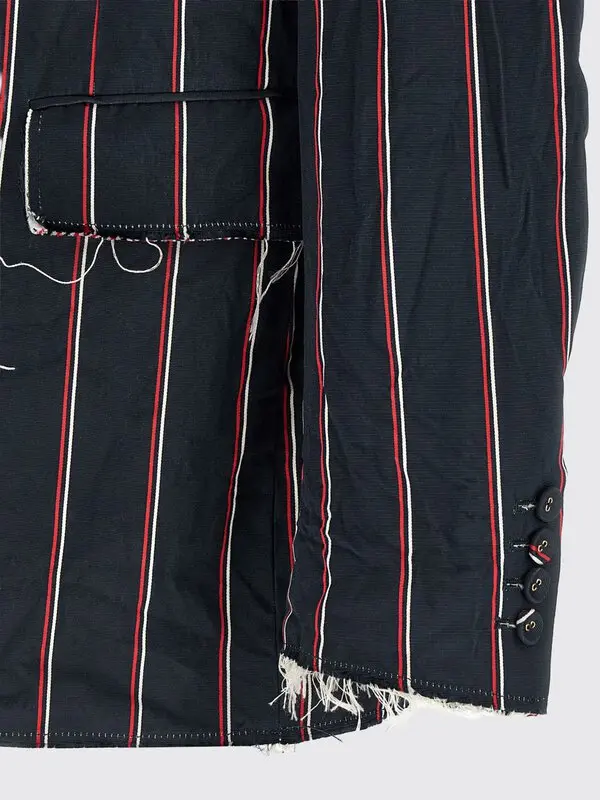 Thom Browne Striped Single Breasted Blazer