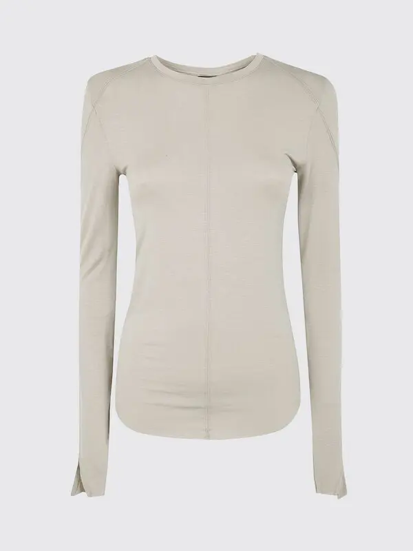 THOM KROM Long Sleeve Stretch Modal T-shirt - Grey