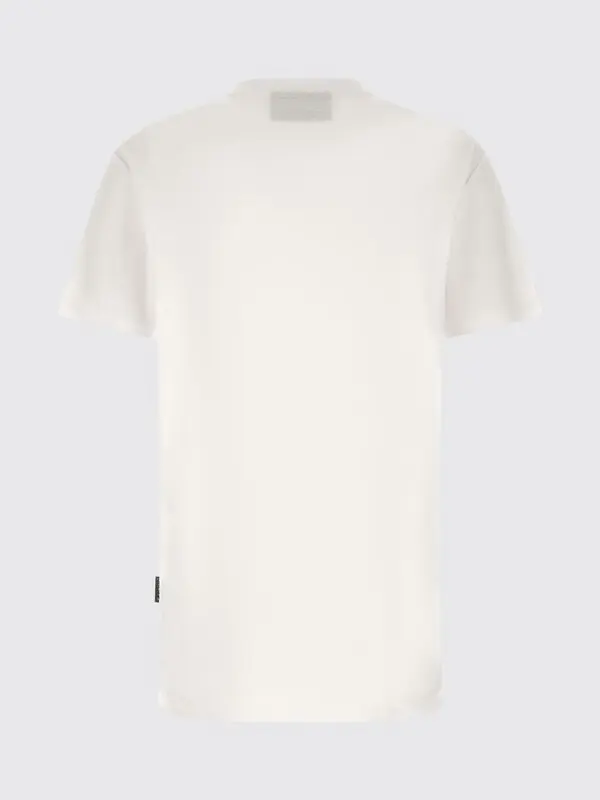 Philipp Plein Cotton T-shirt With Pp Logo - White