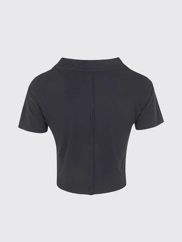 THOM KROM Cropped T-shirt - Black