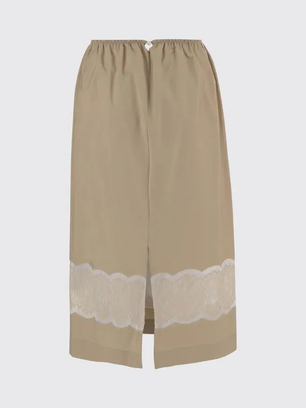 Carven Lace Trim Skirt
