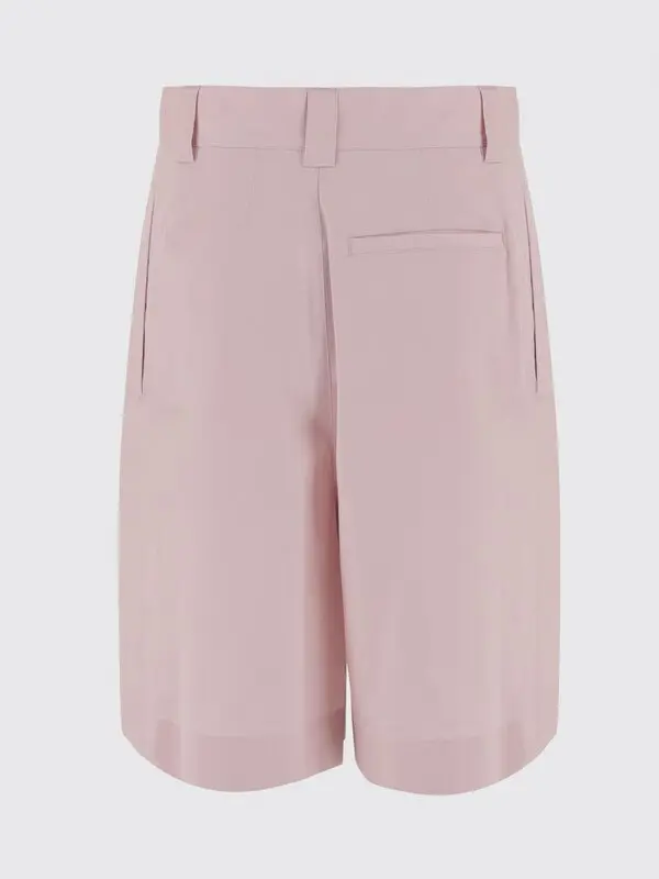 DARKPARK Cotton Blend High-waisted Shorts With Charm Detail