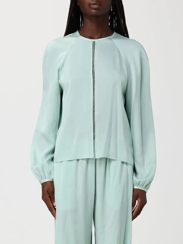 Fabiana Filippi Long Sleeve Top - Mint