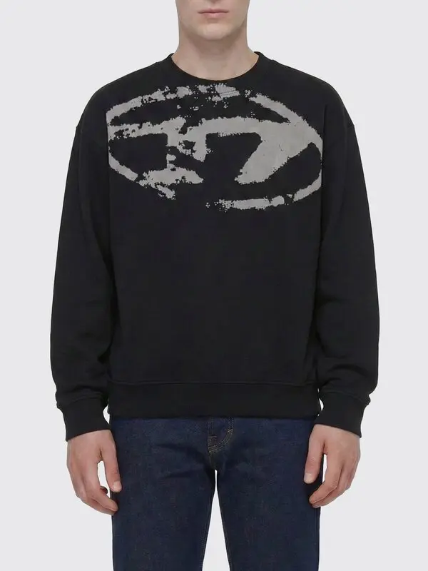 DIESEL® Crewneck Sweatshirt - Black