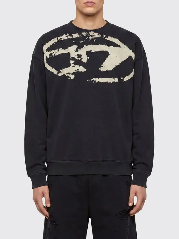 DIESEL® Crewneck Sweatshirt - Black