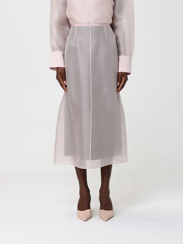 Agnona Midi Skirt - Pink