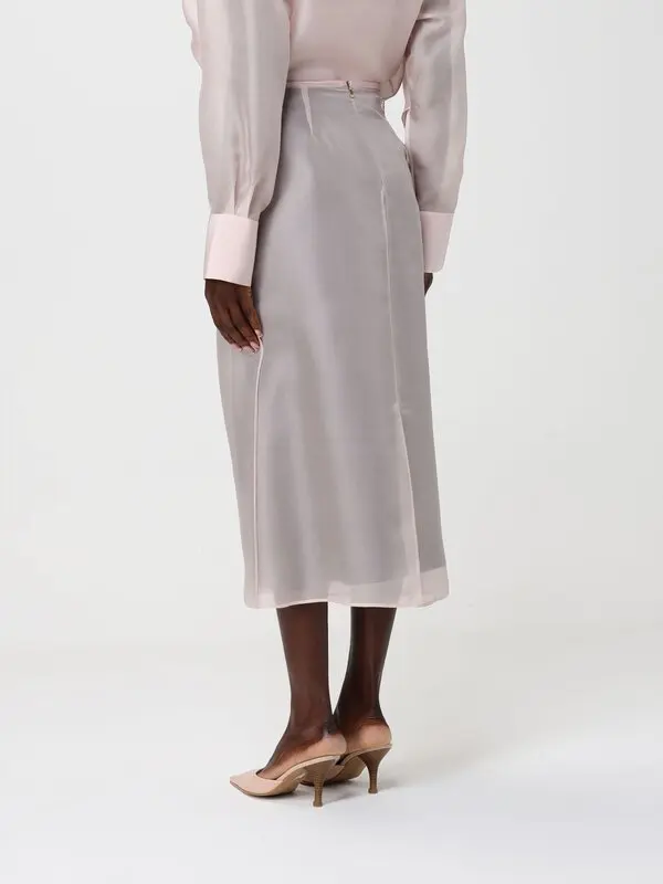 Agnona Midi Skirt - Pink