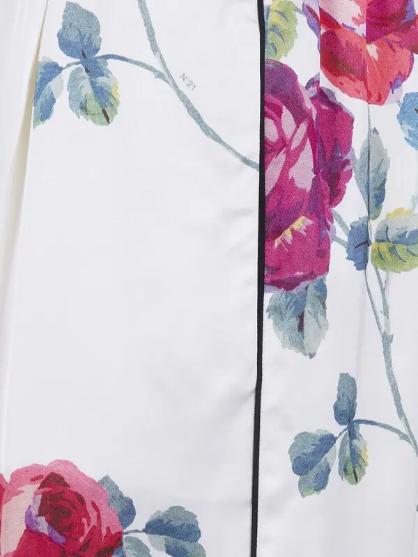 N° 21 Floral Print Trousers