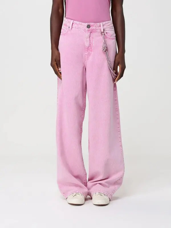 Pinko Wide-leg Jeans - Pink