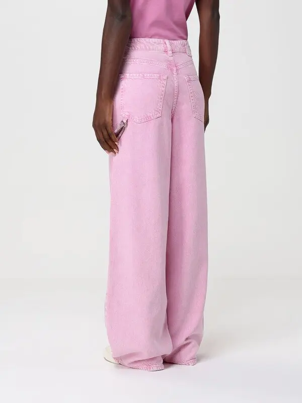 Pinko Wide-leg Jeans - Pink