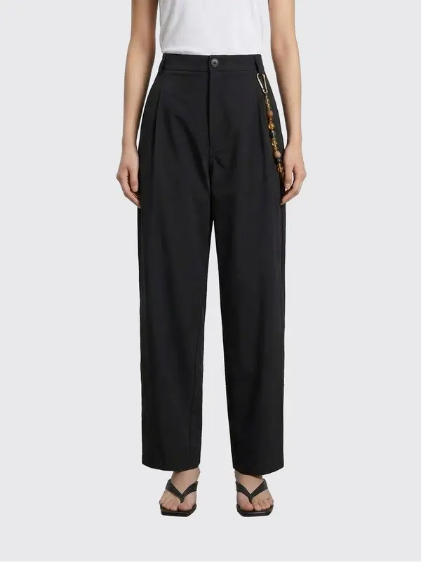 DARKPARK Phebe Wide Leg Cotton Trousers