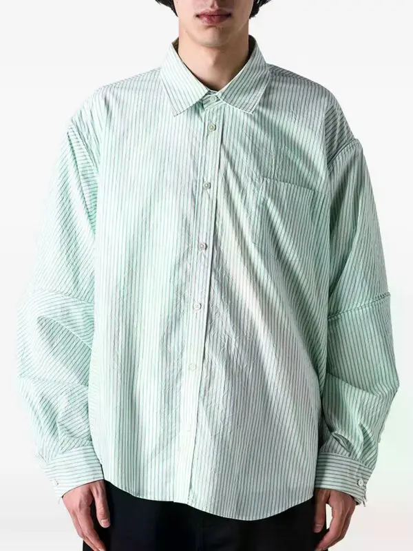 DOUBLET Detachable Striped Shirt